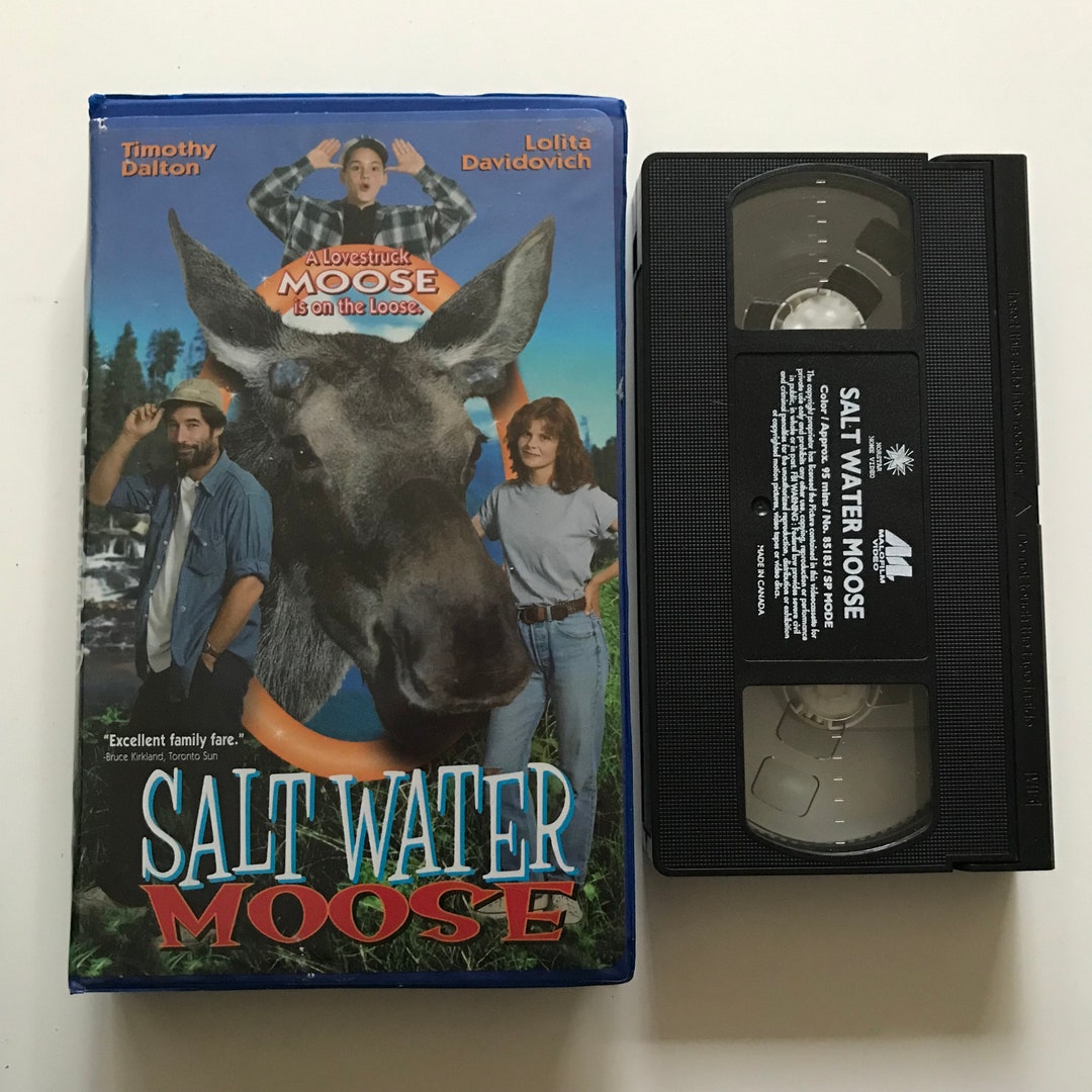 Saltwater Moose VHS Tape 90s Canadian Family Film - Etsy