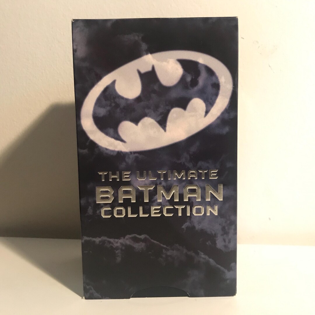 The Ultimate Batman Collection VHS Boxset Retro 90s Nostalgic Gift Set ...