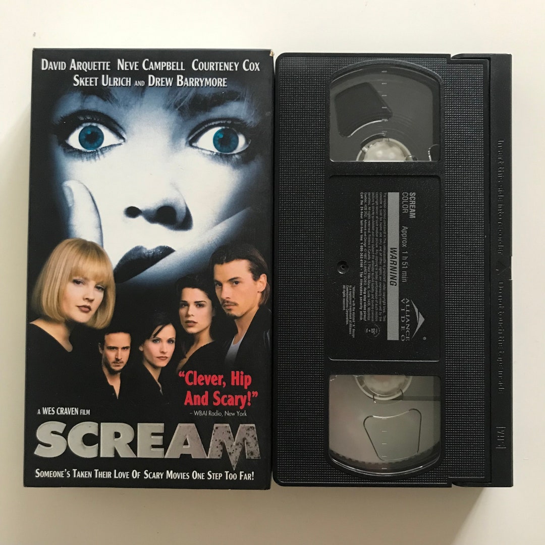 Vintage Scream VHS Tape Cult Horror 90s Nostalgia - Etsy UK