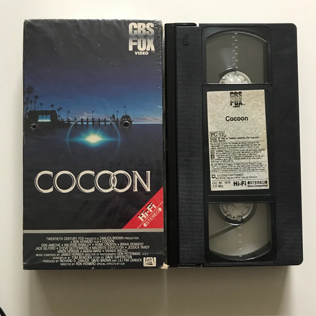 Cocoon VHS Tape CBS Fox 80s Sci-fi Cult Video - Etsy