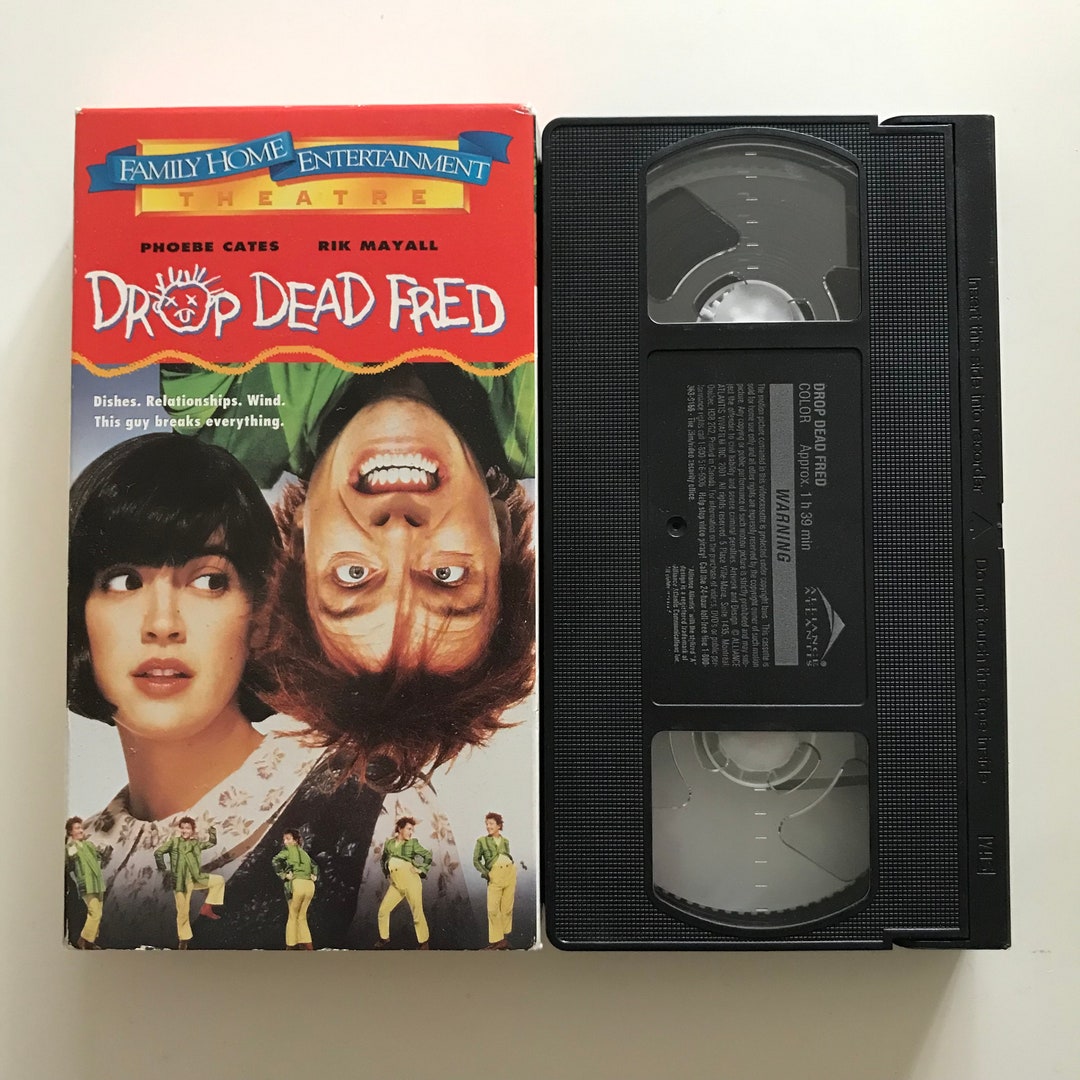 Drop Dead Fred VHS Tape 90s Cult Comedy Phoebe Cates Nostalgic Gift - Etsy