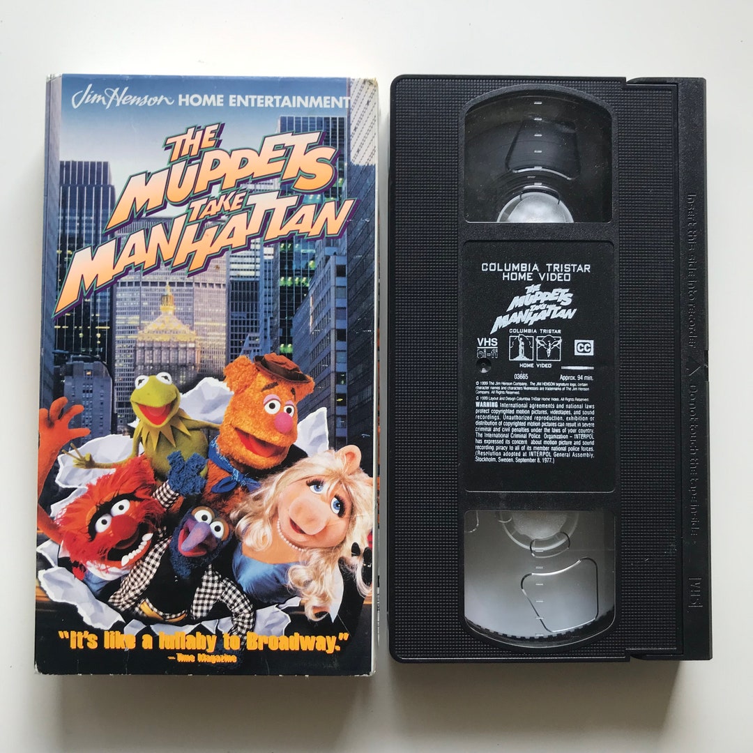 The Muppets Take Manhattan VHS 80s Jim Henson Musical - Etsy
