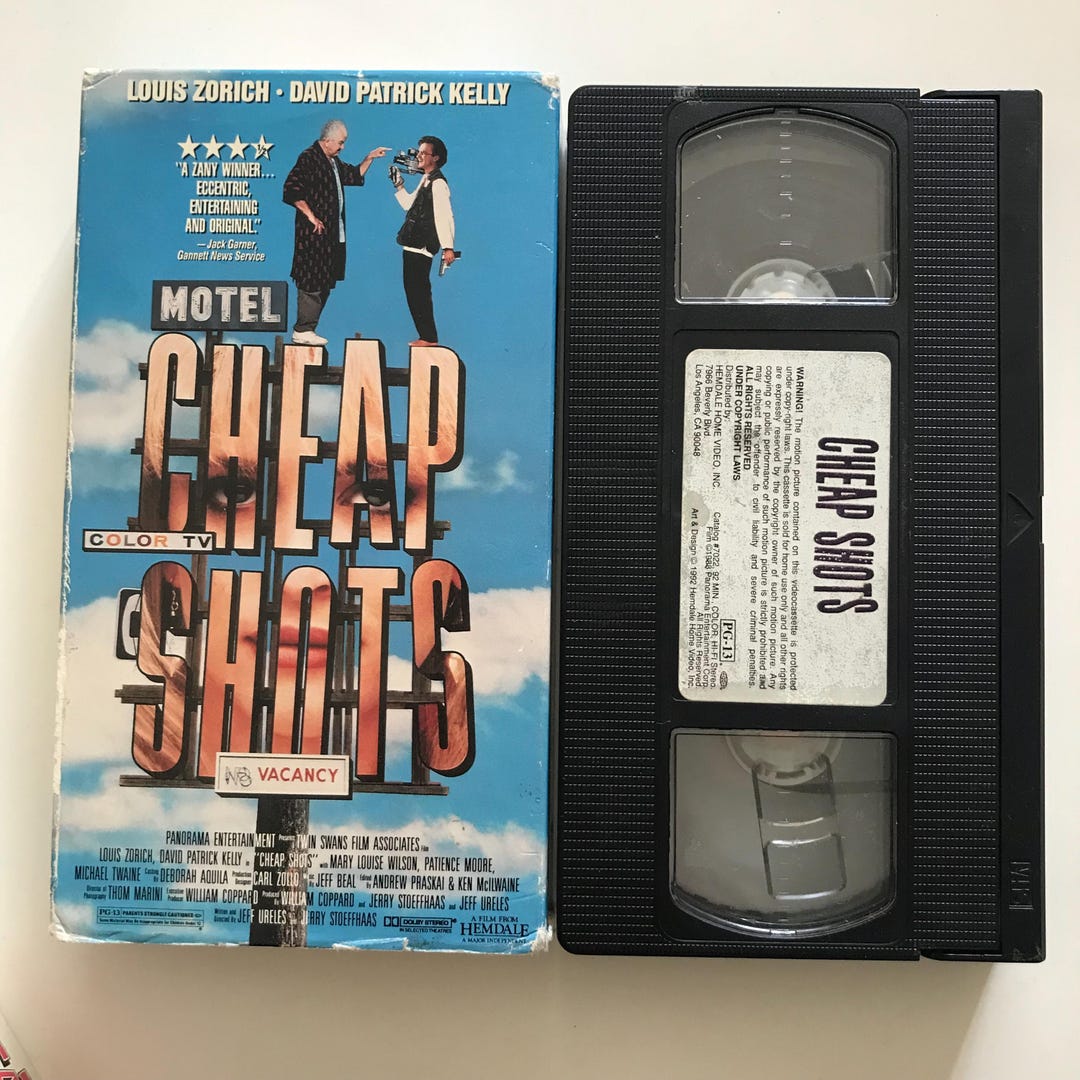Cheap Shots VHS Tape 1991 Wacky 90s Comedy - Etsy
