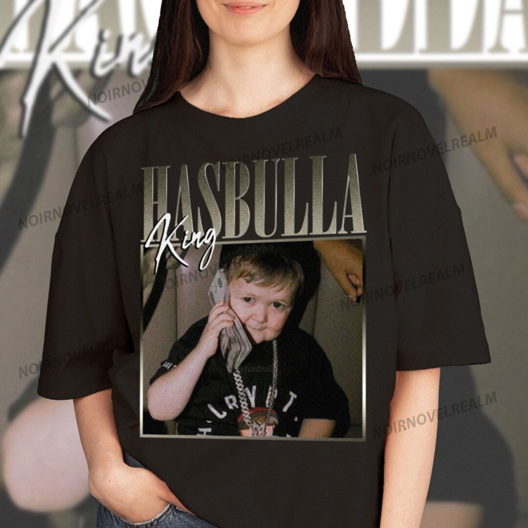 Limited King Hasbulla Vintage T-shirt, Gift for Woman and Man Unisex T ...