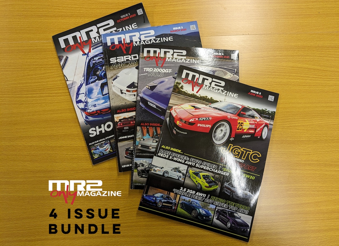 MR2 Only Magazine Bundle - Issues 2,3,4 and 5 - Japanese Car ...