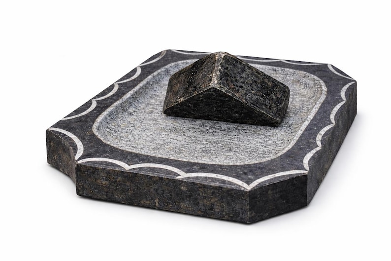 Authentic Handmade Stone Chutney Grinder – Traditional Indian Sil Batta ...