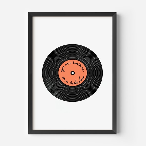 Record Wall Art - Etsy