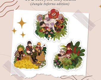 TF2 Team Fortress 2 Charms / Acrylic Keychains - Etsy