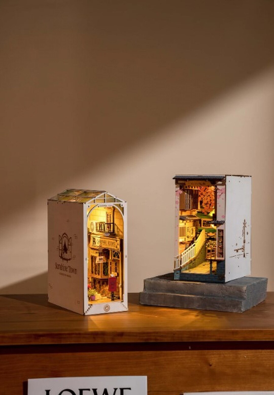 Build Your Own Book Nook, Doll House DIY Kit, Miniature Book Nook Craft ...