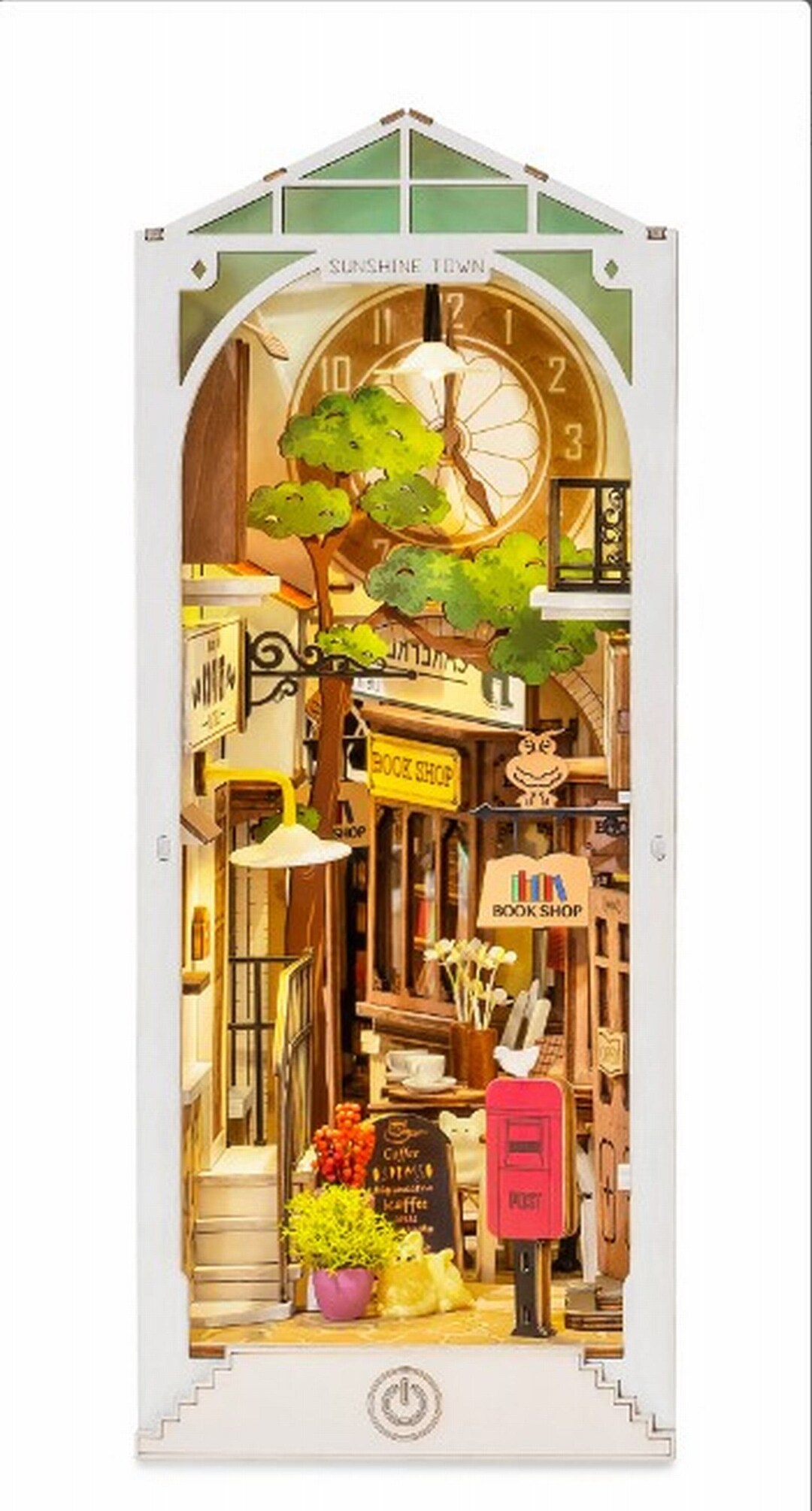 Miniature Book Nook Craft Kit for Adults, Mini Diorama Room, Sunshine ...