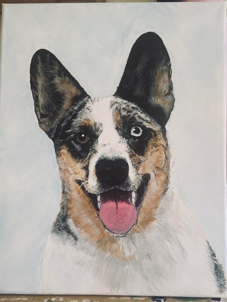 Custom Hand Painted Pet Portraits - Etsy