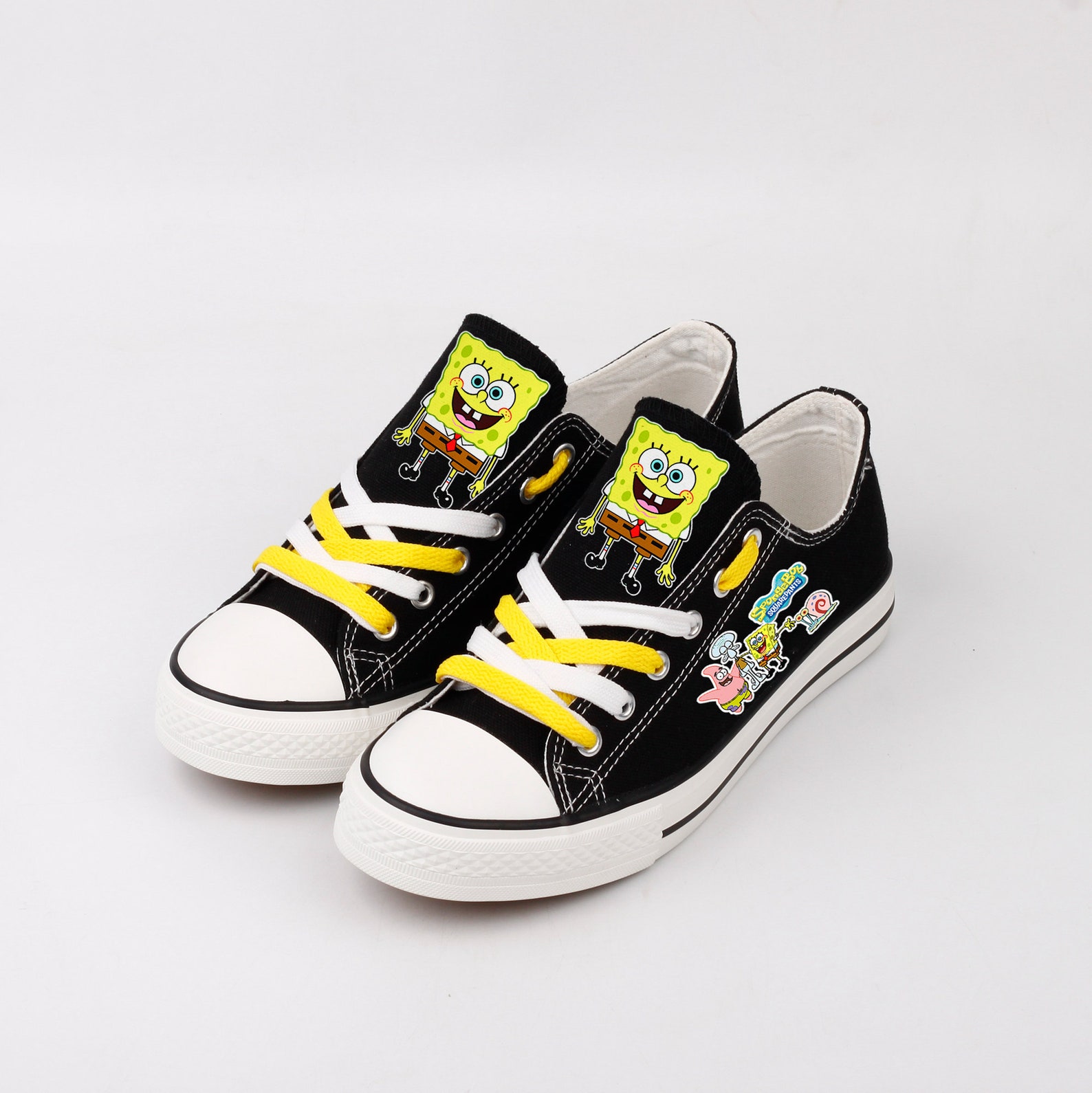 Nickelodeons, Spongebob Squarepants Shoes, Spongebob Sneakers, Cartoon ...