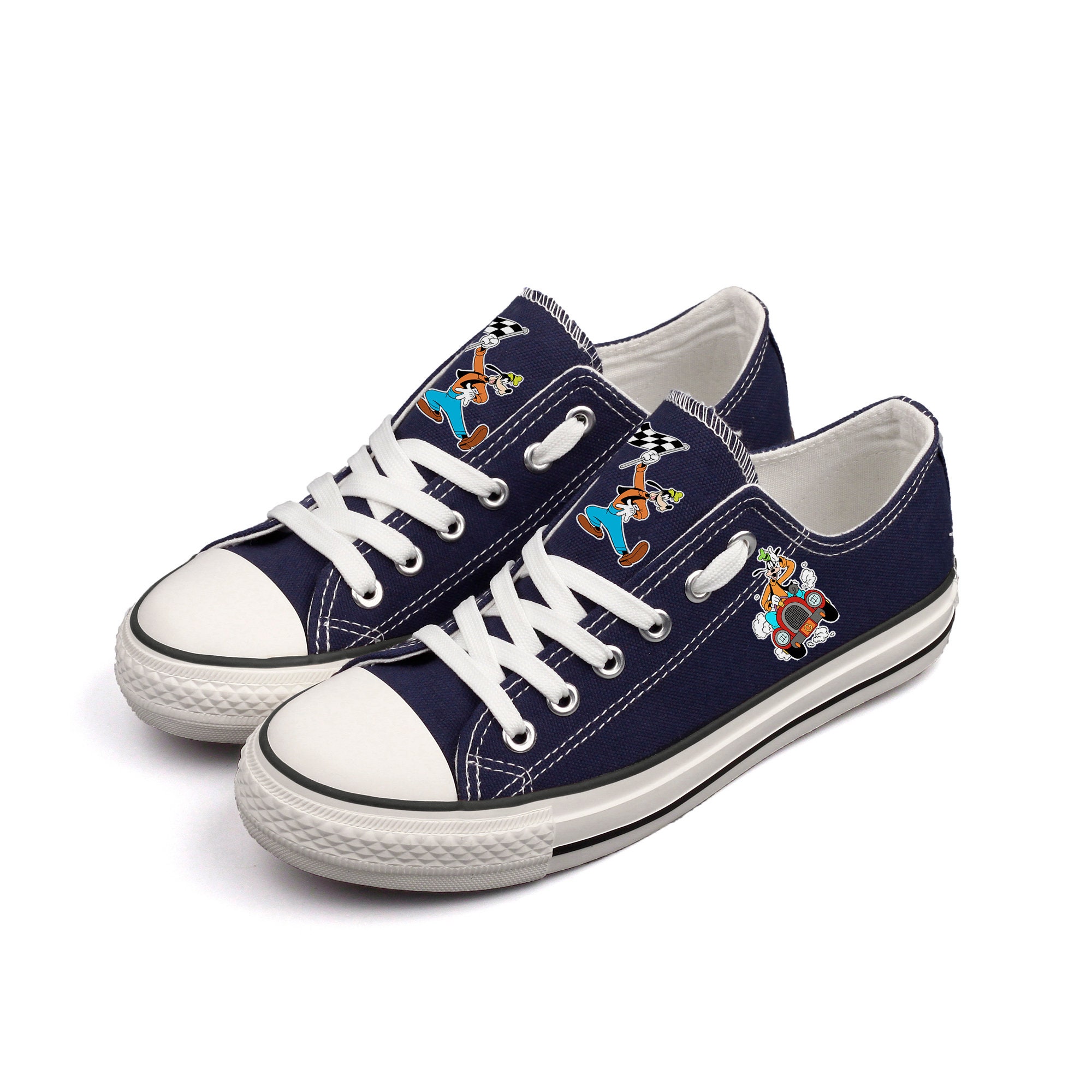Disney Goofy Shoes Funny Goofy Sneakers Canvas Shoes Footwear Tennis ...