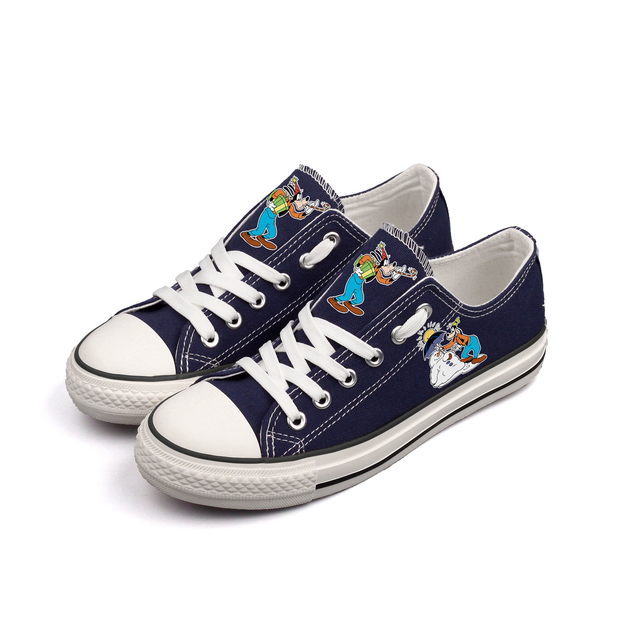 Disney Goofy Shoes Funny Goofy Sneakers Canvas Shoes Footwear Tennis ...