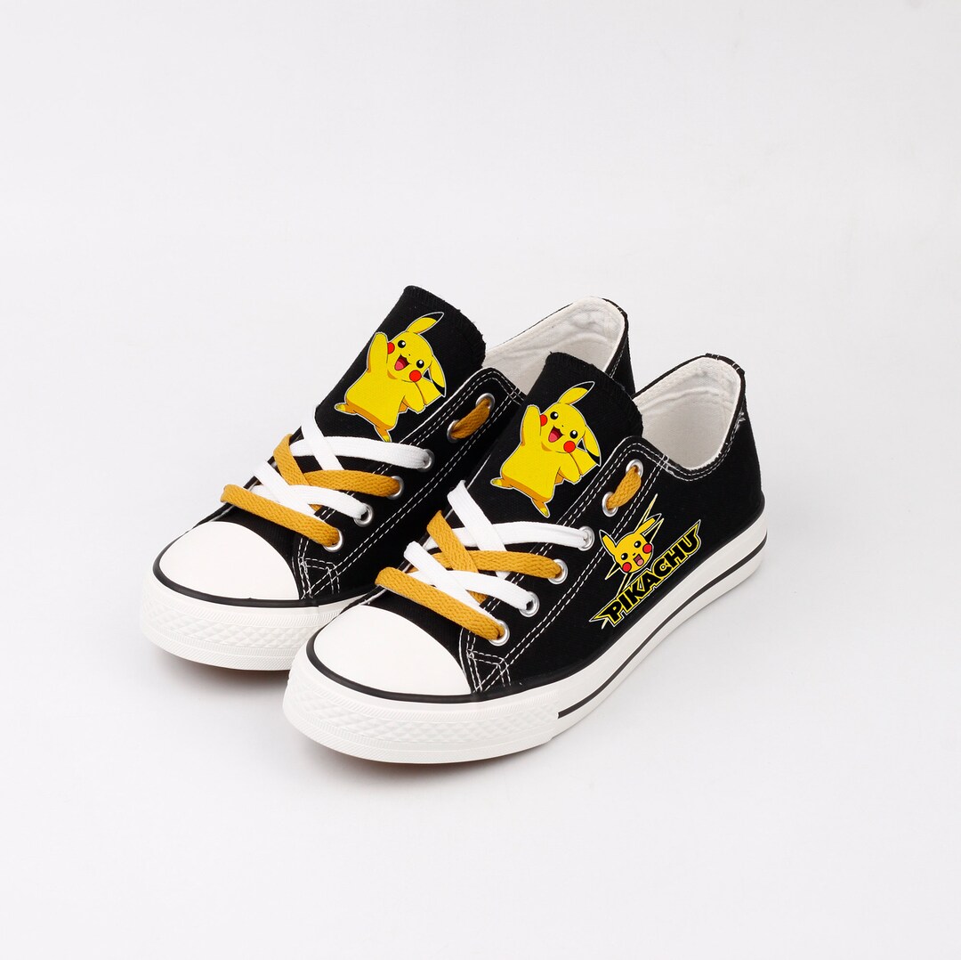 Pikachu Shoes, Pokemon Shoes, Pikachu, Footwear, Tennis Shoes, Print ...