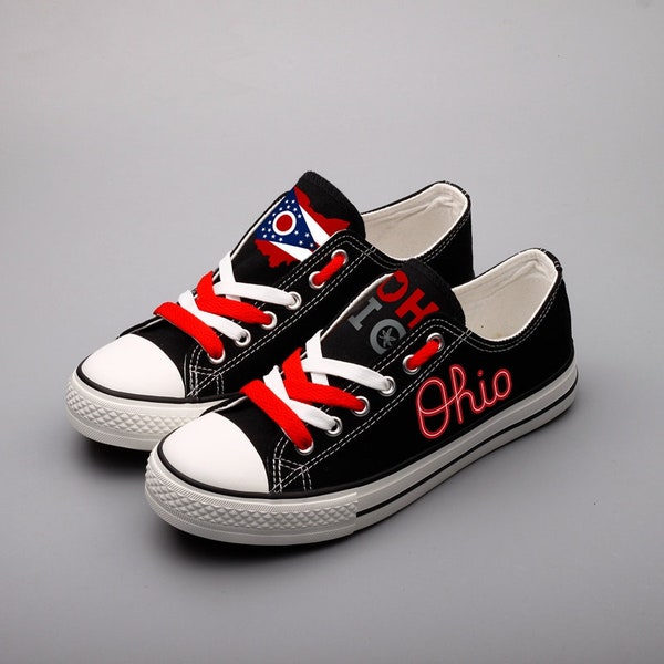 Ohio State Shoes - Etsy