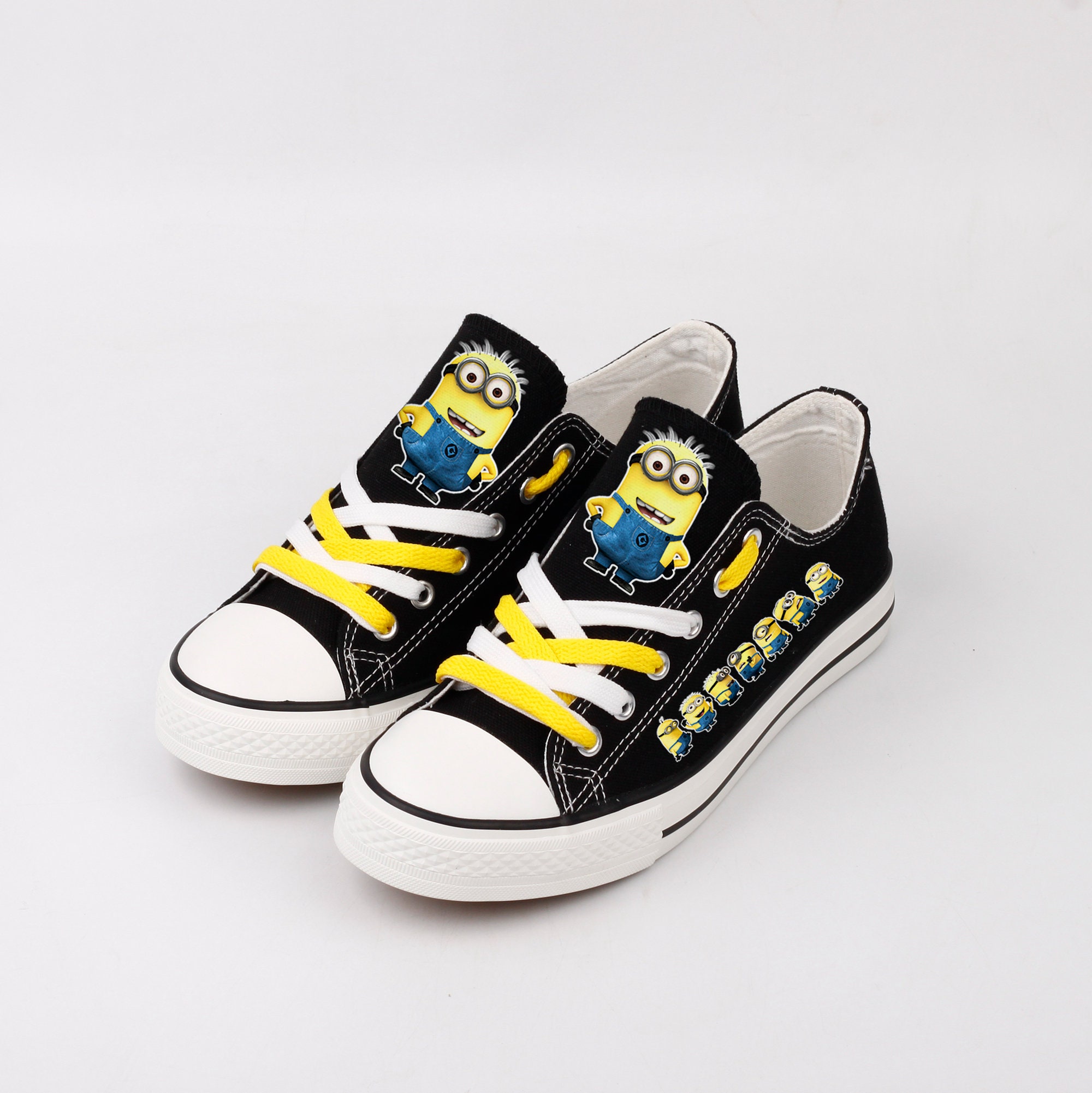 Minions Shoes, Minion Shoes, Minion Sneakers, Tennis Shoes, Print, Gift ...