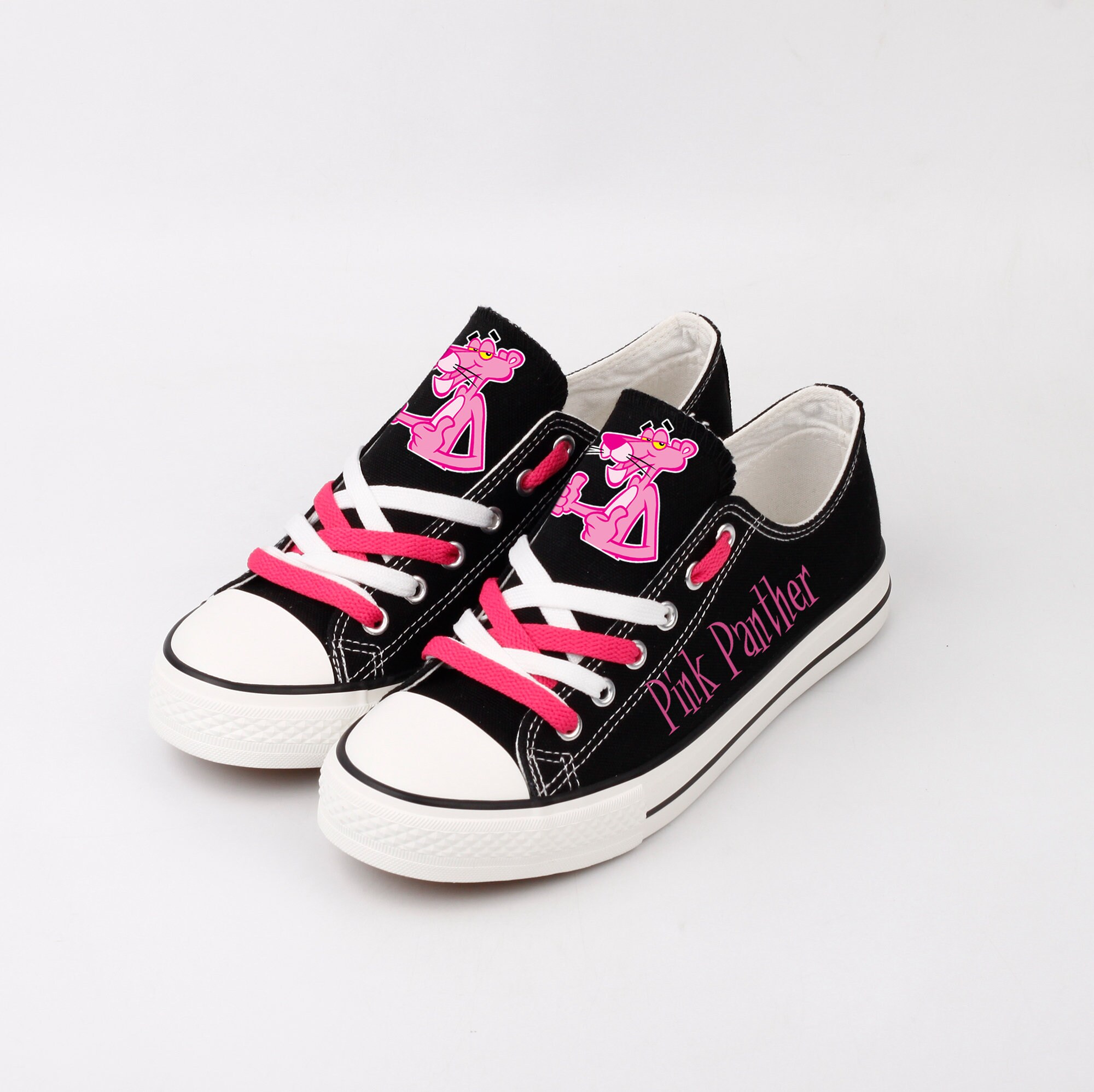 Pink Panther Shoes, Pink Panther Sneakers, the Pink Panther, Retro ...