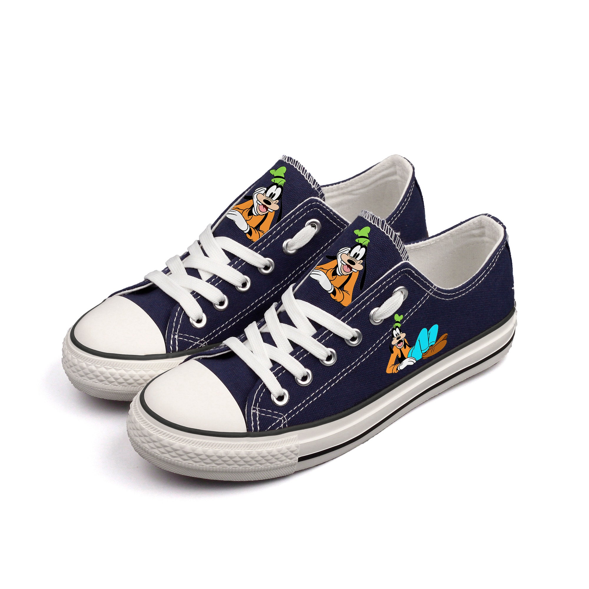 Disney Goofy Shoes Funny Goofy Sneakers Canvas Shoes Footwear Tennis ...