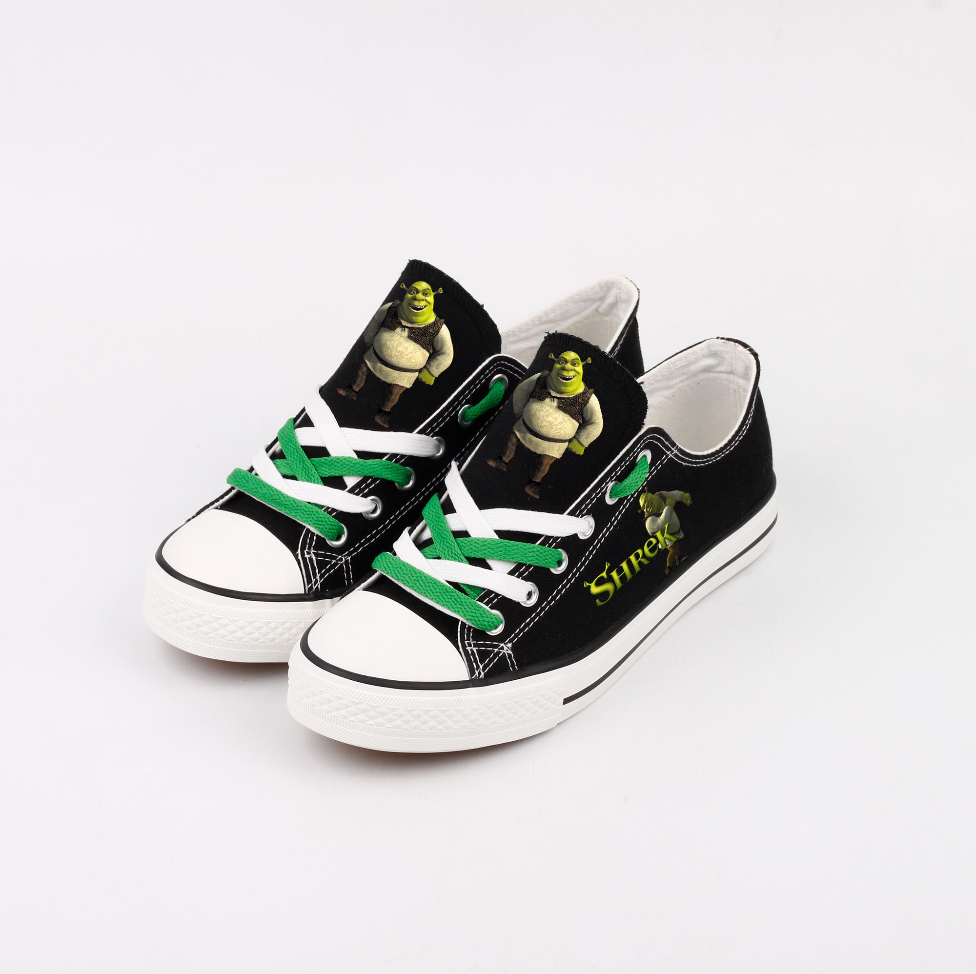 Shrek Shoes, Shrek, Canvas Shoes, Cartoon, Dream Works, Family ...