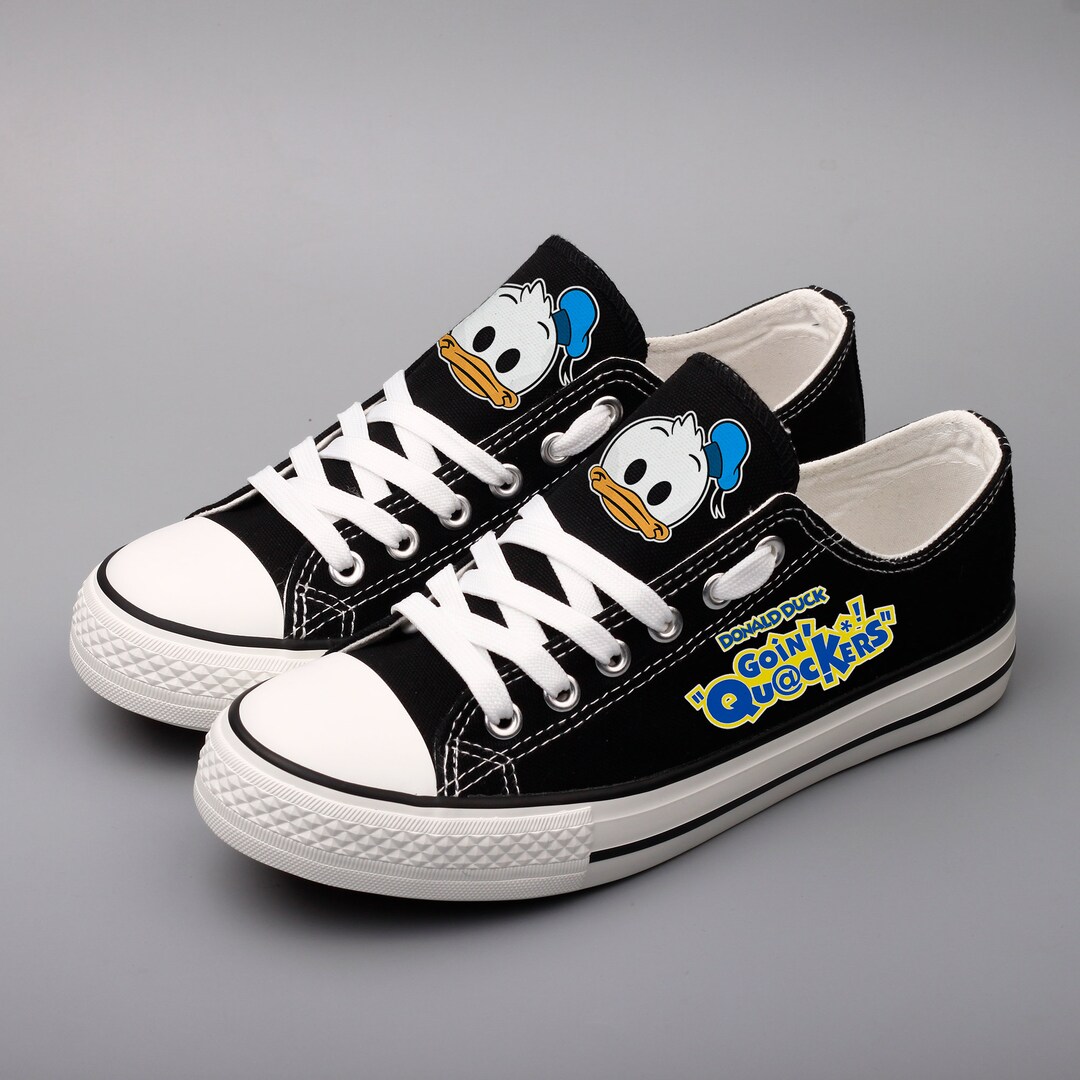 Disney Donald Duck Shoes Donald Duck Sneakers Canvas Shoes Footwear ...
