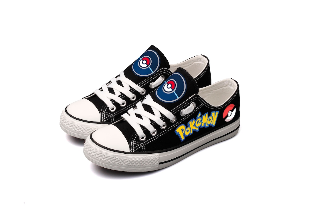 Pokemon Shoes Pokemon Sneakers Pokemon Footwear Tennis Shoes Printed ...
