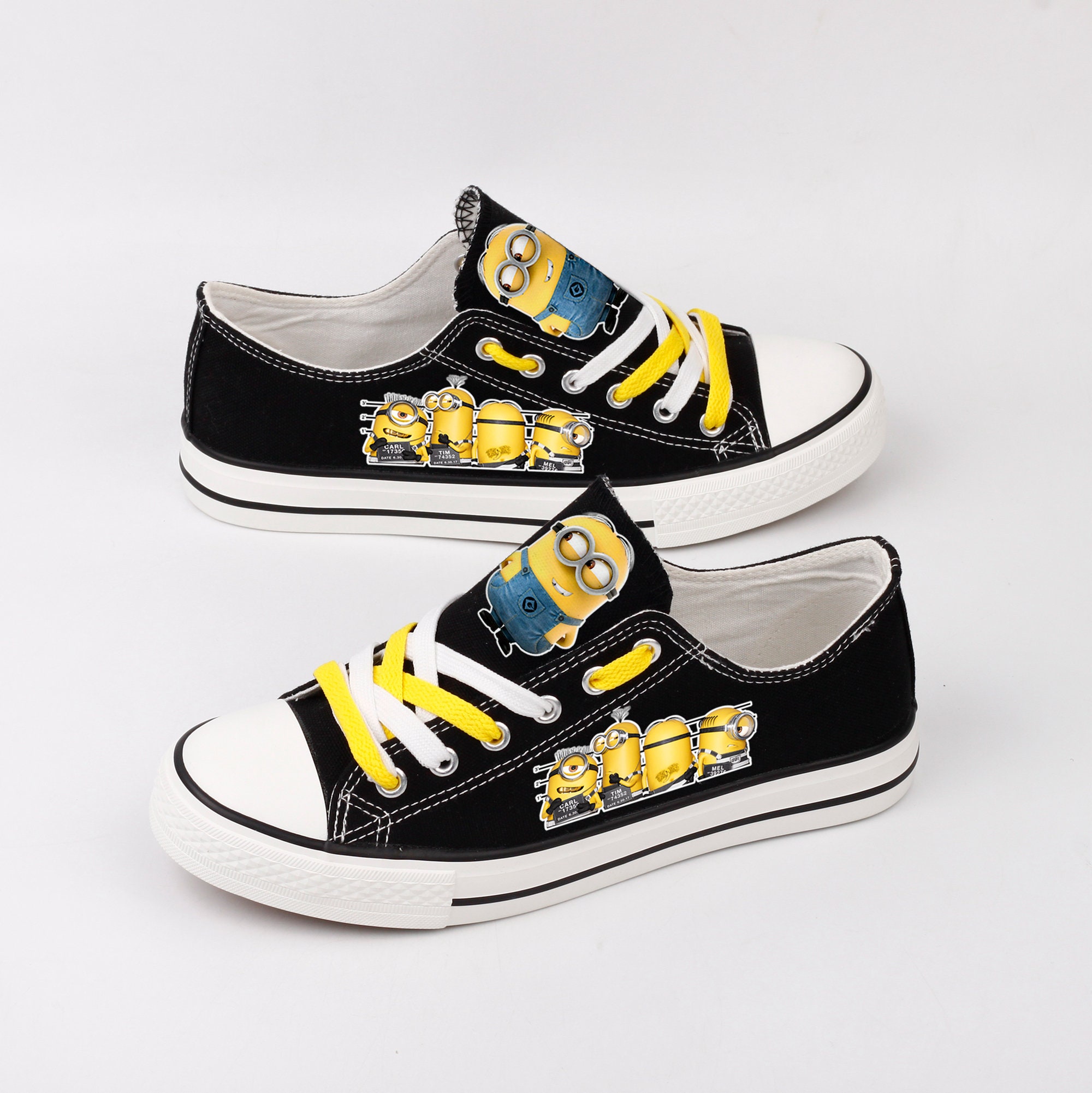 Minions Shoes, Minion Shoes, Minion Sneakers, Tennis Shoes, Print, Gift ...