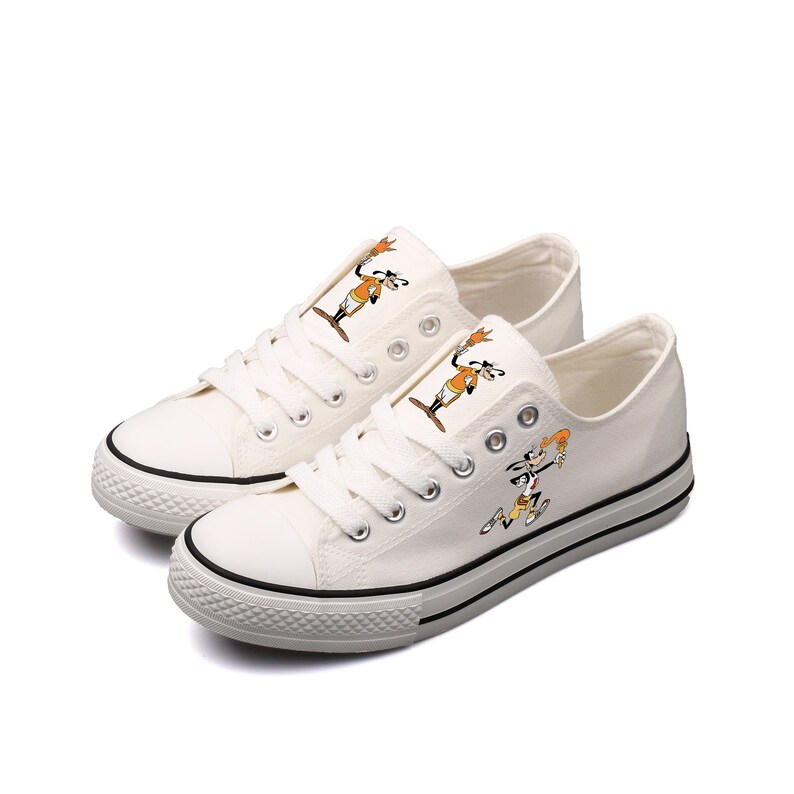 Disney Goofy Shoes Funny Goofy Sneakers Canvas Shoes Footwear Tennis ...