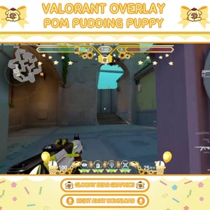 Pom Pudding Puppy valorant Overlay - Etsy