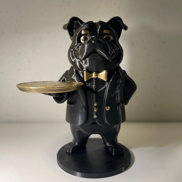 Butler Statue With Tray - Etsy