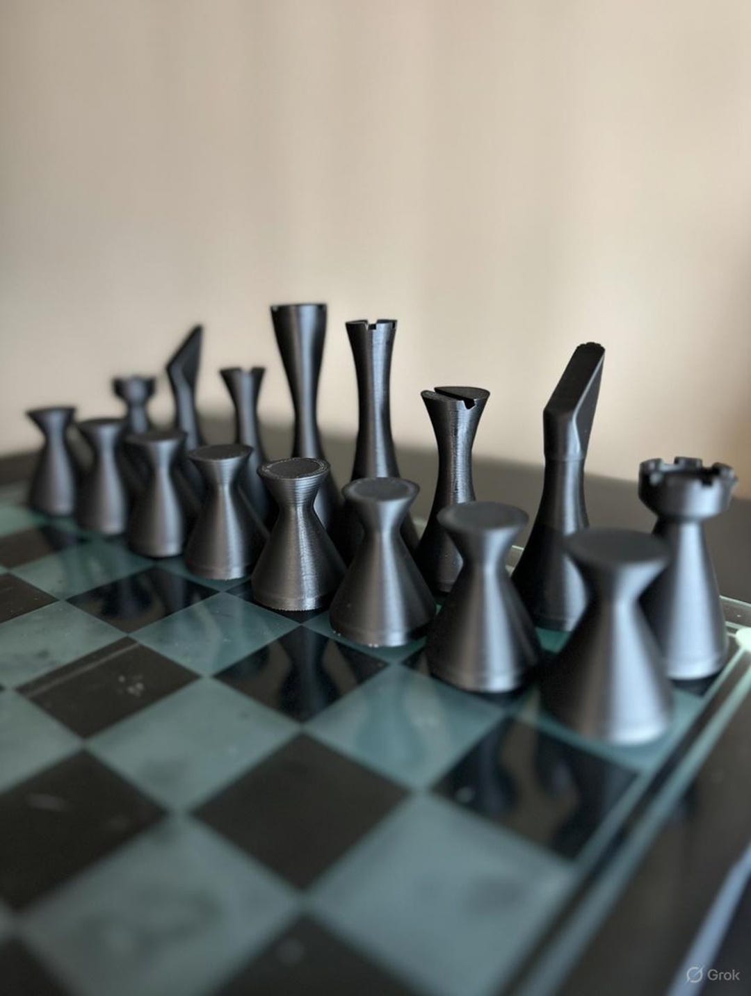 Fashion Chess Set | Minimalist Designer Chess Pieces | Modern ...