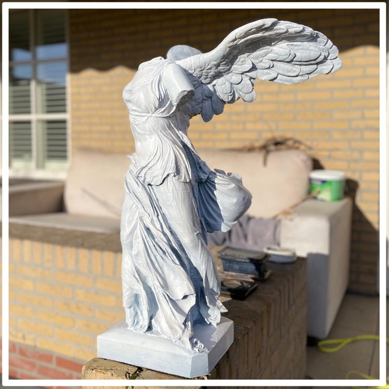 Gold Winged Victory Statue - Etsy UK