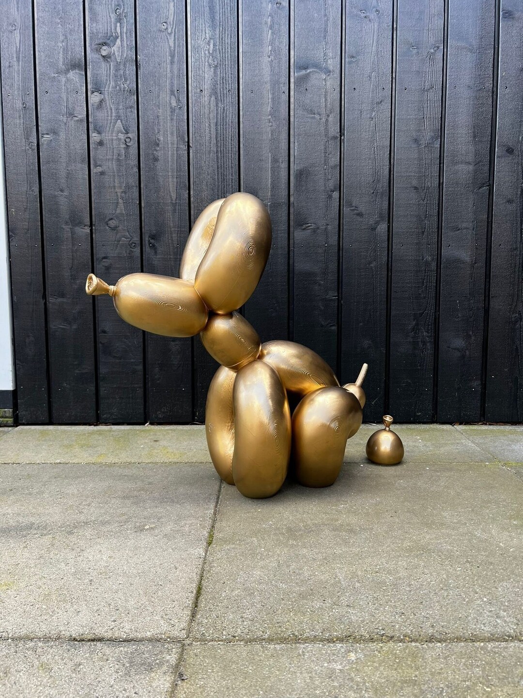 Celestial Poop Balloon Dog Sculpture Unique Collectible Gift for Art ...