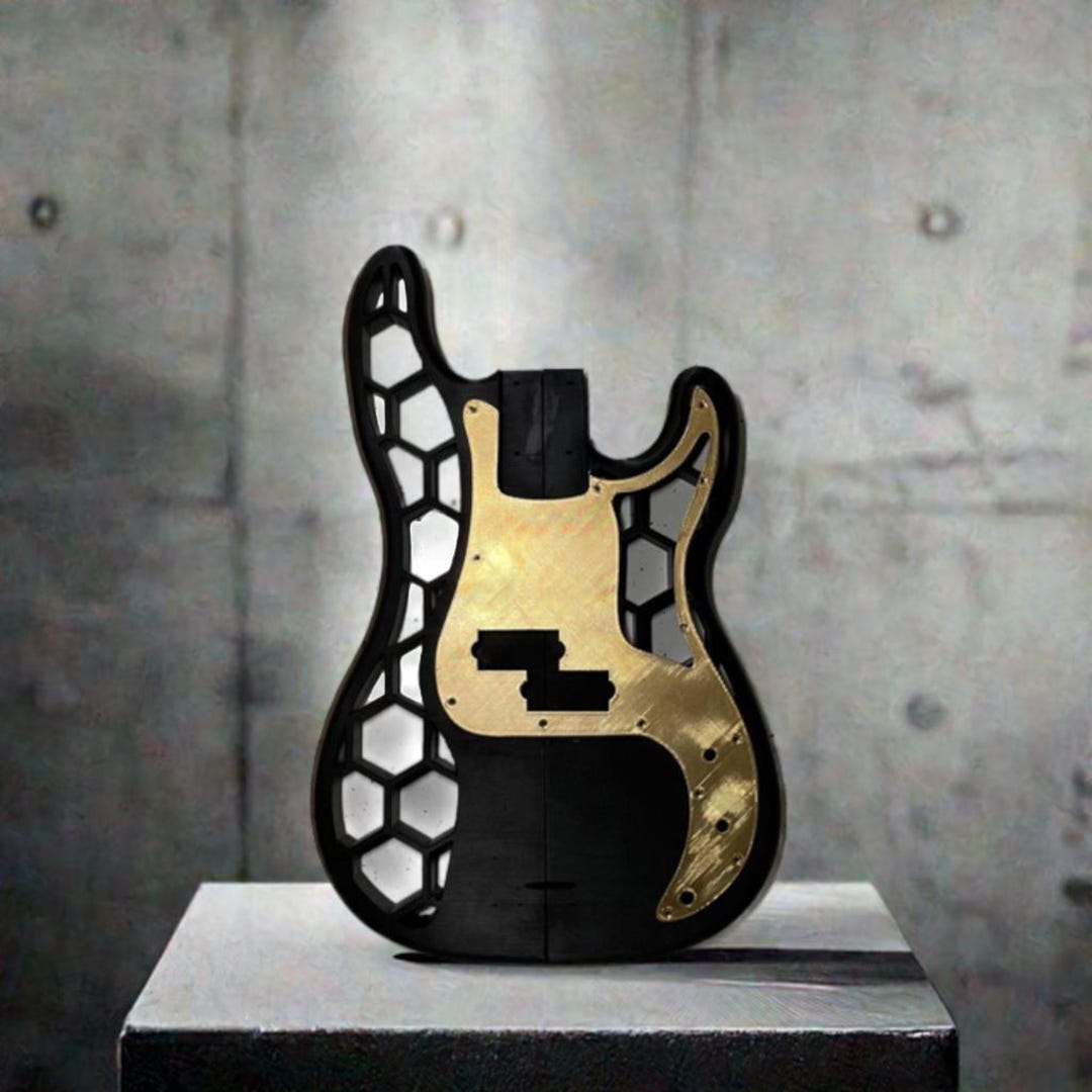 Guitar Gifts for Men | 3D Printed Electric Guitar Base | DIY Custom ...