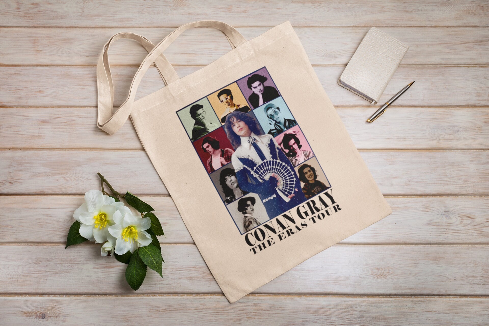 Conan Grey the Eras Tour Tote Bag, Reusable Bag, Cotton Canvas Tote Bag ...