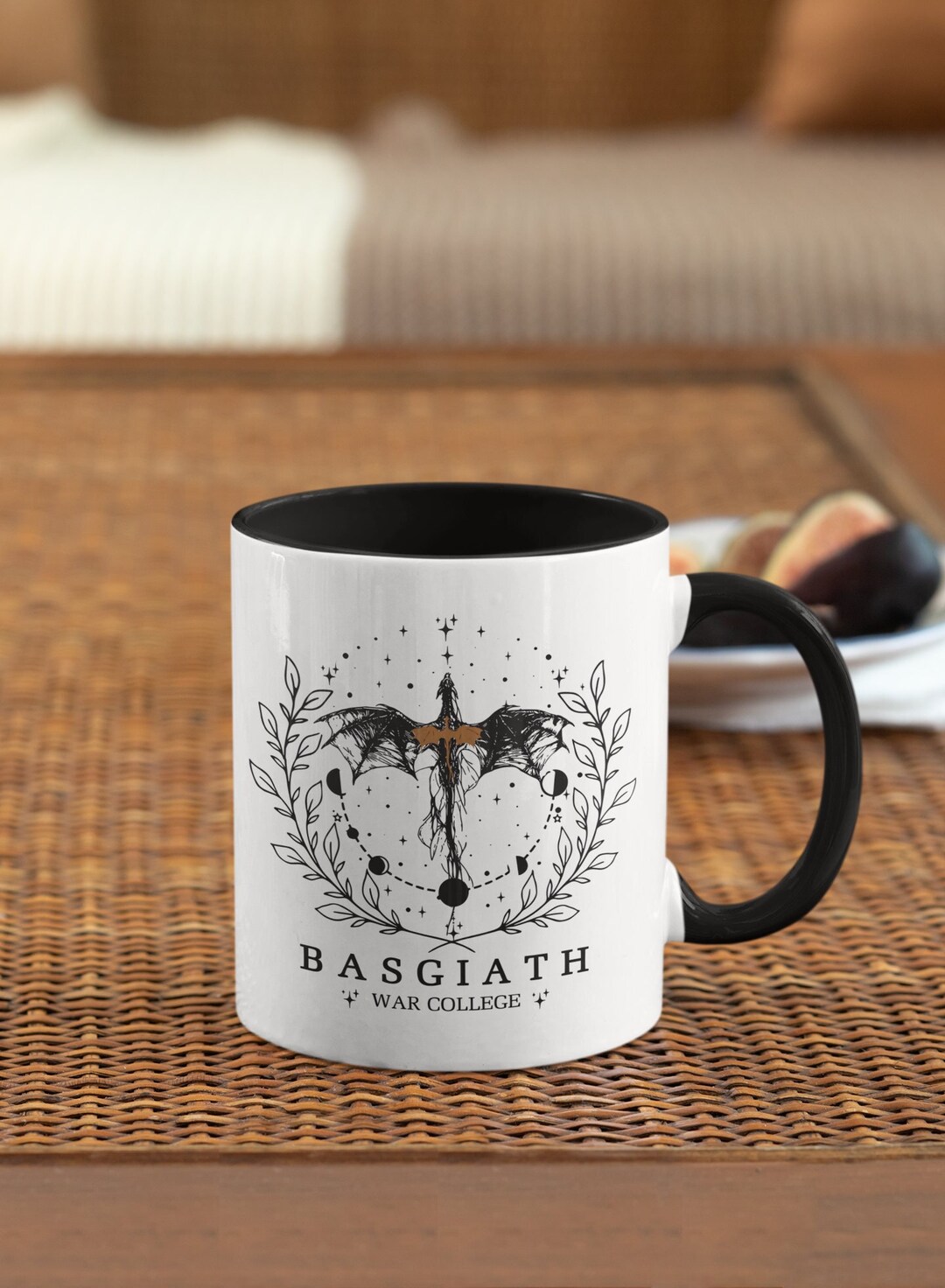 Fourth Wing Basgiath Coffee Mug, Reader Mug, Ceramic Mug, 11 Oz ...
