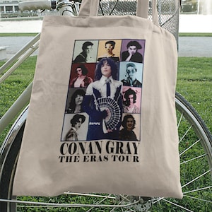 Conan Grey the Eras Tour Tote Bag, Reusable Bag, Cotton Canvas Tote Bag ...