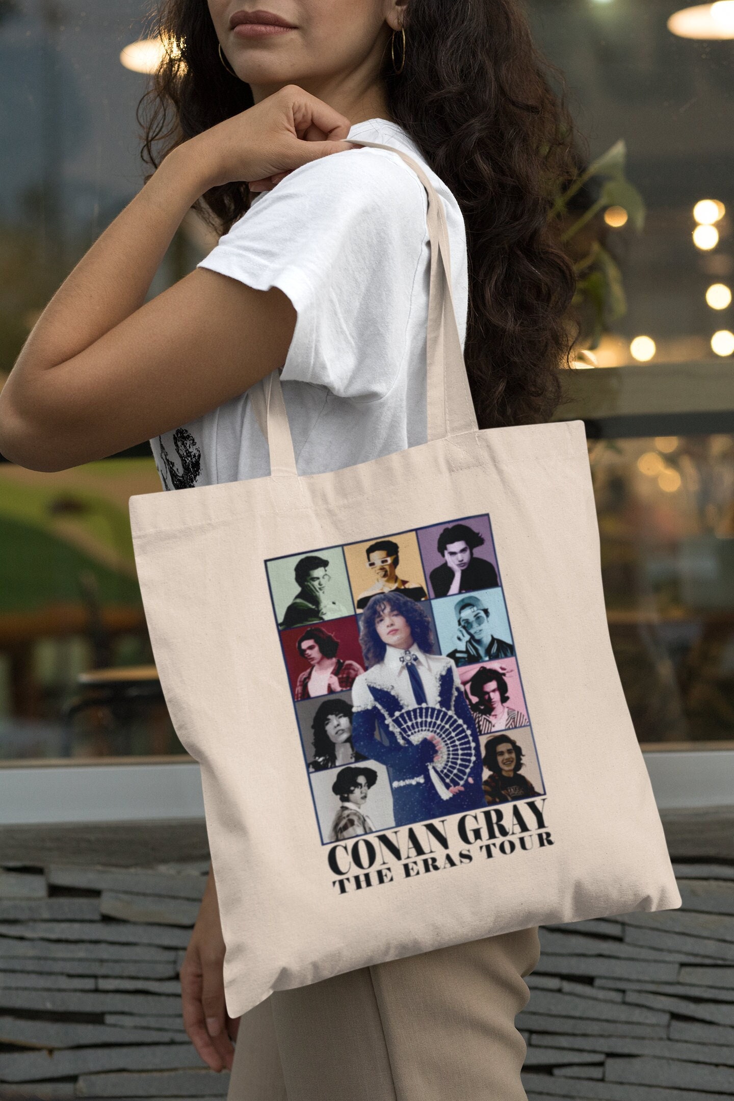 Conan Grey the Eras Tour Tote Bag, Reusable Bag, Cotton Canvas Tote Bag ...