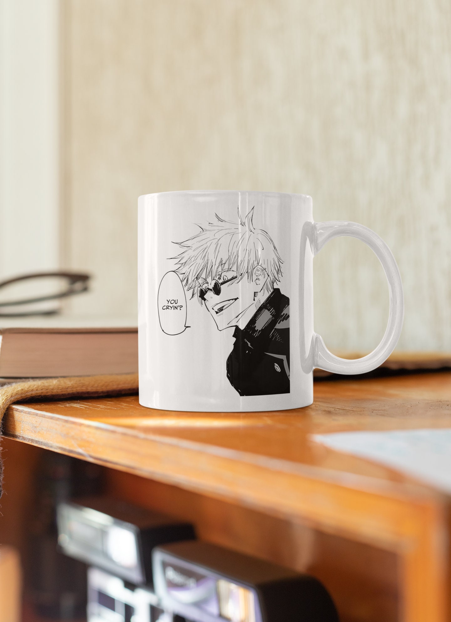 Jujutsu Kaisen Gojo Satoru JJK Ceramic Mug 11 Oz Sustainable Mug ...