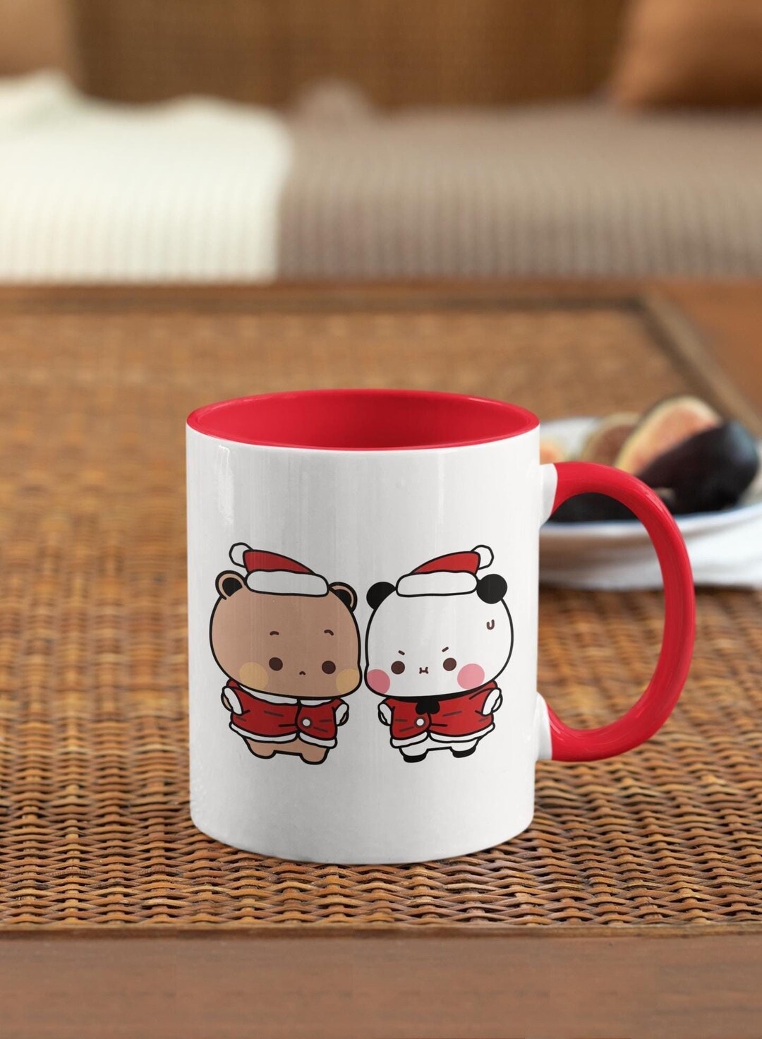 Bubu and Dudu Ceramic Coffee Mug, 11 Oz, Peach and Goma, Bubu and Dudu ...