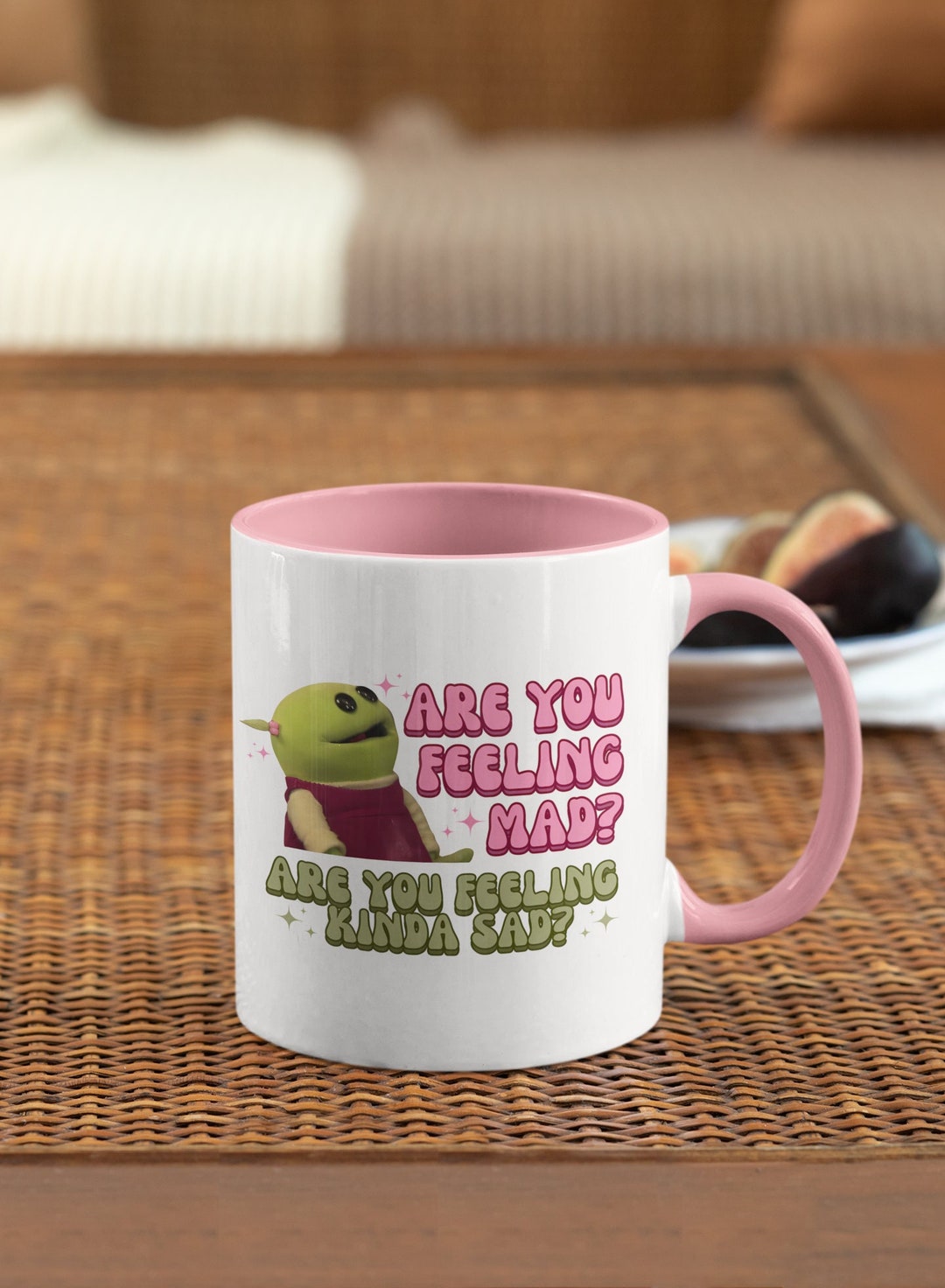 Are You Feeling Mad Sad?, Nanalan Cofee Mug, Ceramic Mug, 11 Oz ...