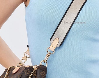 Multi Pochette Accessoires, Vachetta Leather, Brown Bag Strap ...