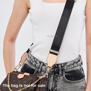 Multi Pochette Accessoires, Black Multi Pochette Strap, Pochette Metis ...