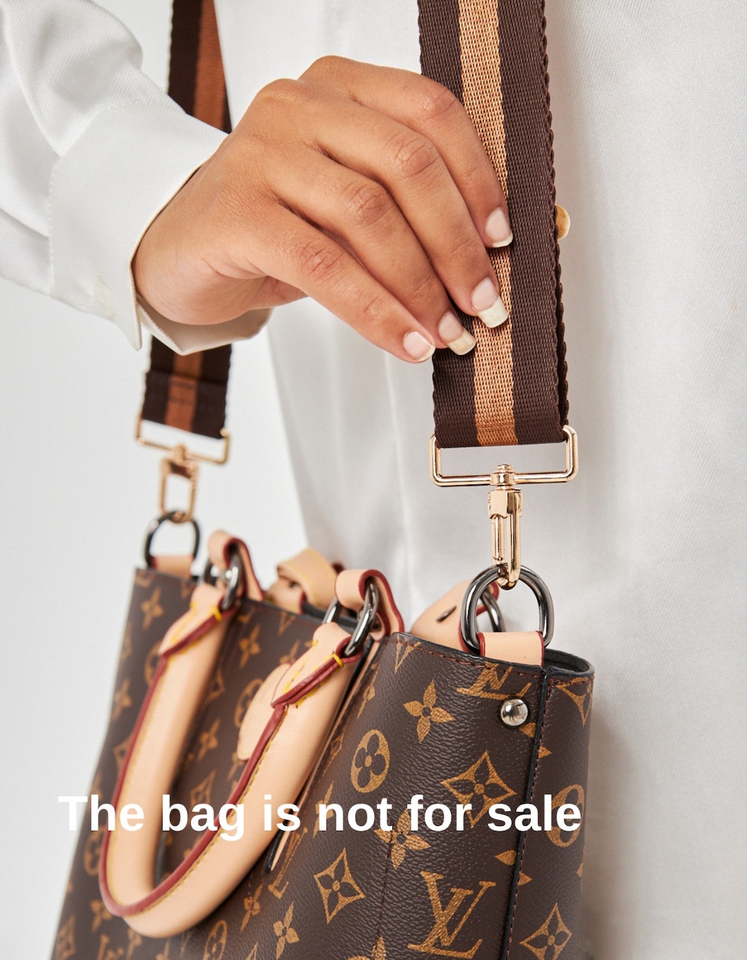 Crossbody Bag Strap, Brown Purse Strap, Handbag Strap, Wide Shoulder ...