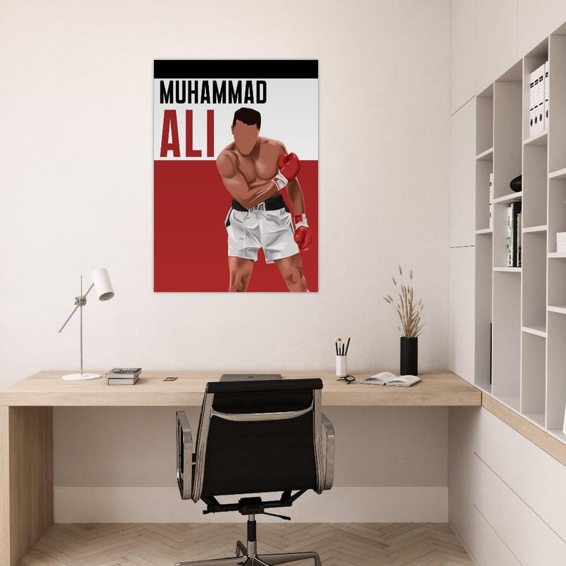 Muhammad Ali | Boxing Fan Poster (sizes A4, A3, A2, A1, A0) - Etsy ...