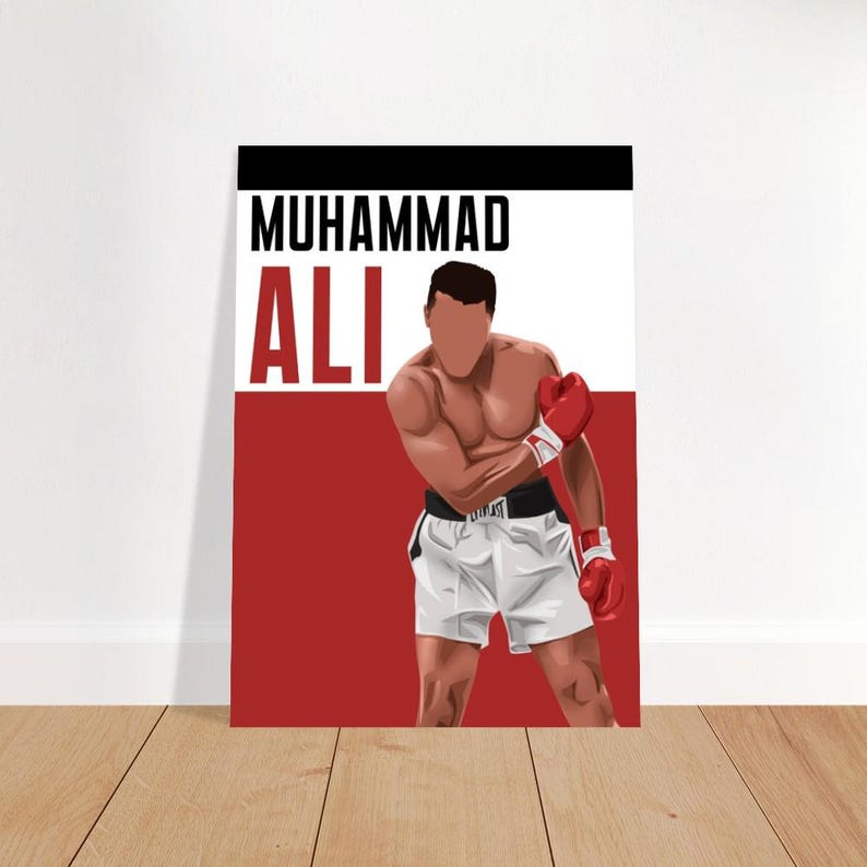 Muhammad Ali | Boxing Fan Poster (sizes A4, A3, A2, A1, A0) - Etsy ...