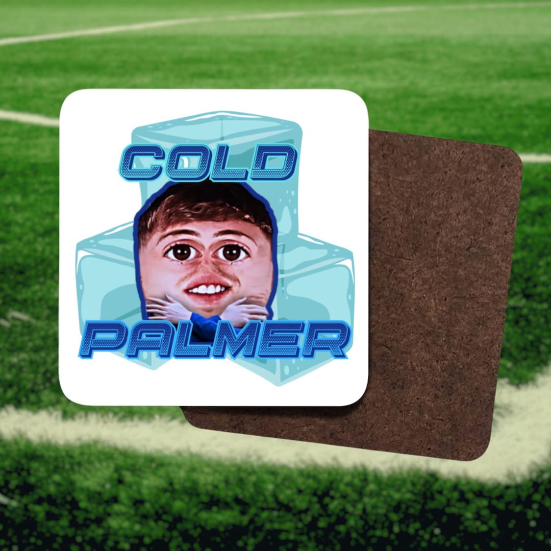 Cold Palmer Cole Palmer Funny Meme Football Coaster 90x90cm Drink ...