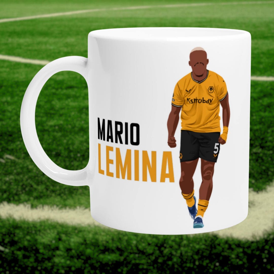 Mario Lemina | Wolves | Football Fan Mug - Etsy