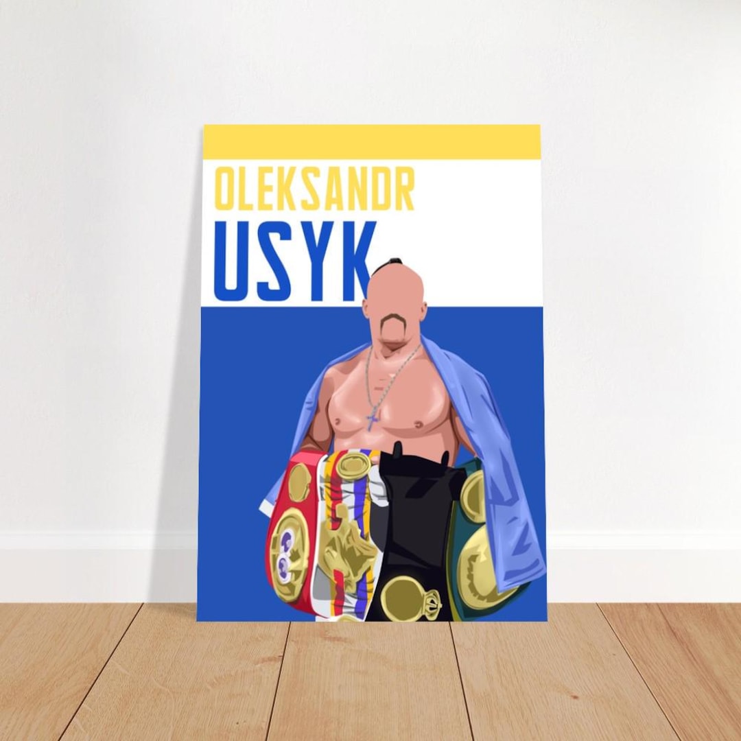 Oleksandr Usyk | Boxing Fan Poster (sizes A4, A3, A2, A1, A0) - Etsy UK