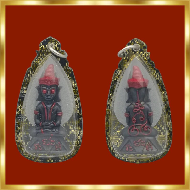 From Temple Authentic Ngang Ta Daeng Red Eye Kruba Dhammuni the Khmer ...